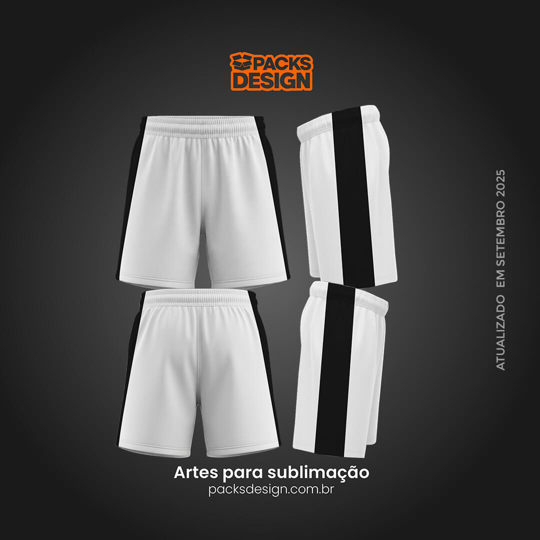 Modelagem Short de Passeio com Bolso - Packs Design